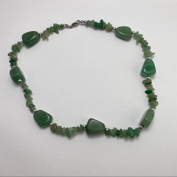 Jewelry | Pretty Green Stone Necklace | Poshmark